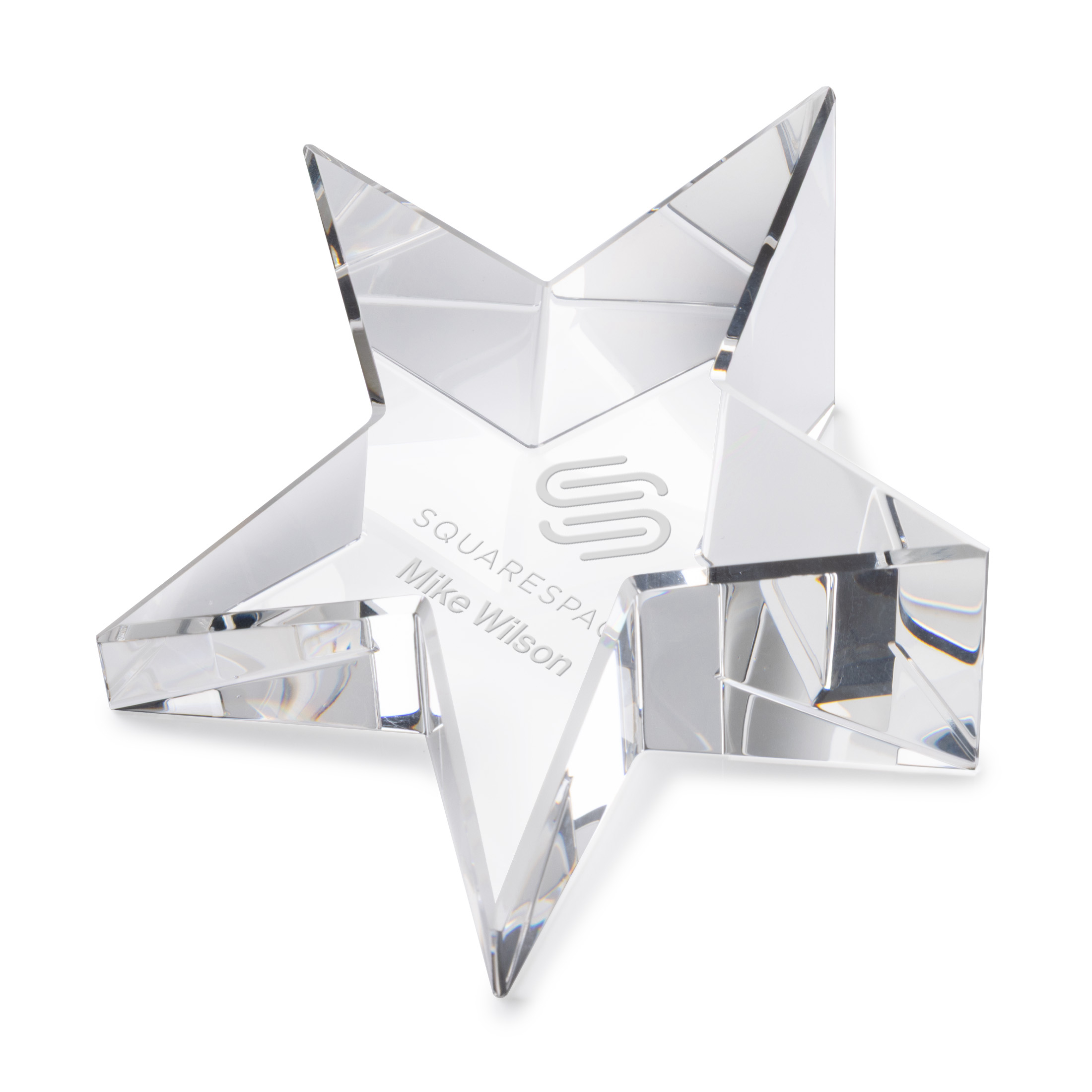 Slanted Star Paperweight | Paper Weights Awards | Awards | Award Maven