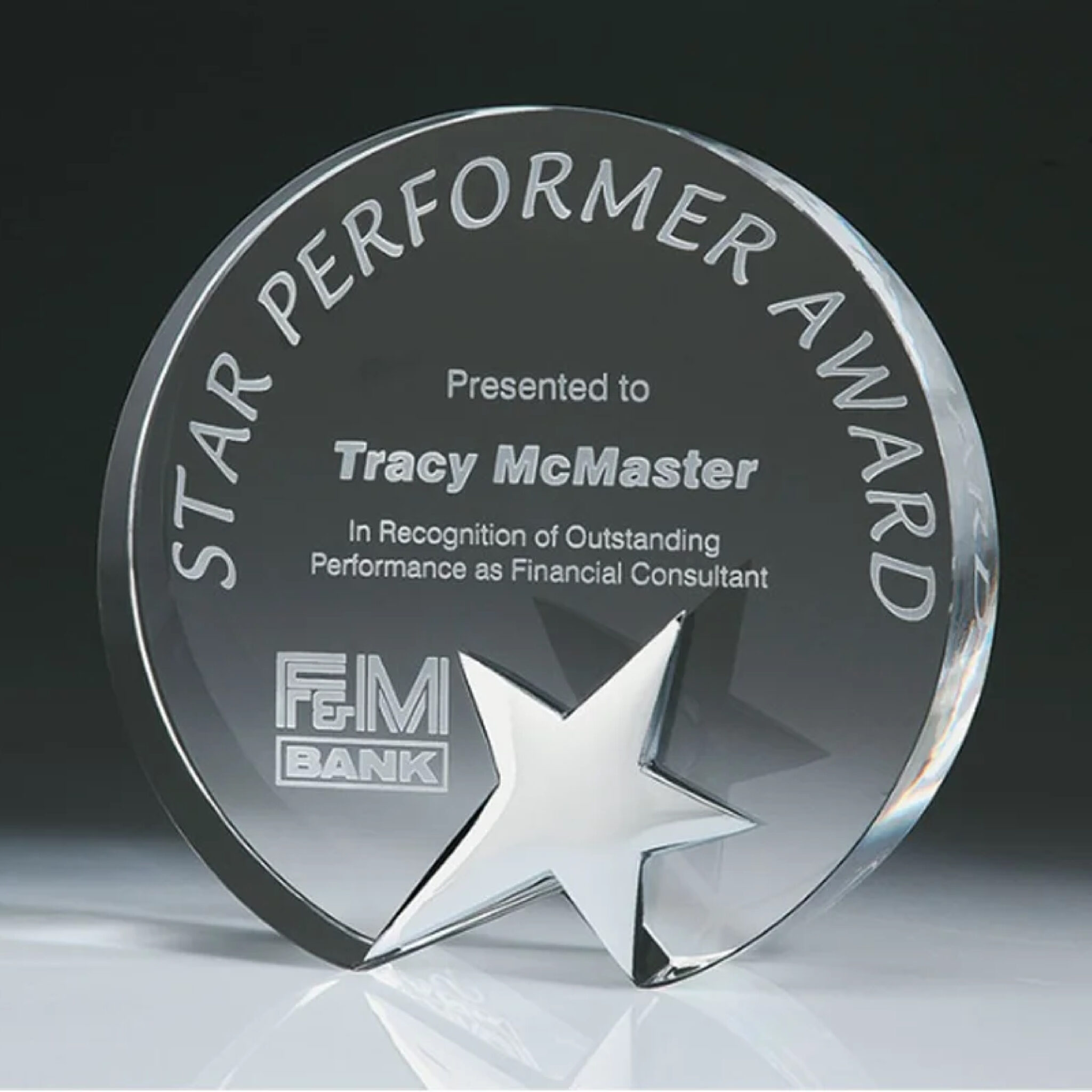 Absolute Star Circle - Award Maven