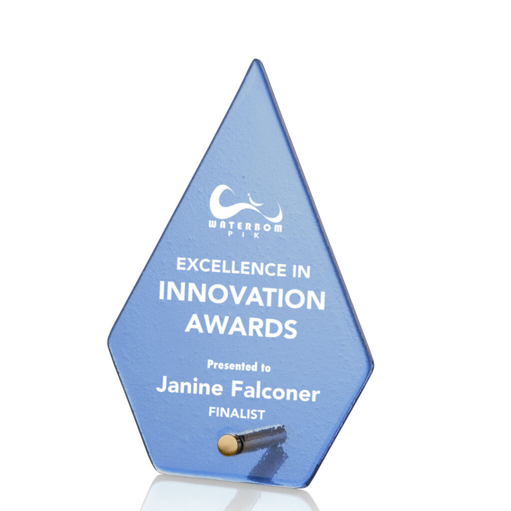 Atchison Blue Diamond Award - Gold - Award Maven