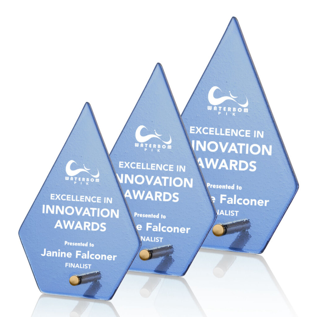 Atchison Blue Diamond Award - Gold - Award Maven