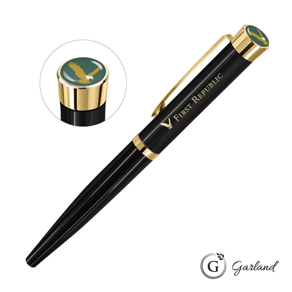 Garland® Executive Custom Color Rollerball Pen - Gold - Award Maven